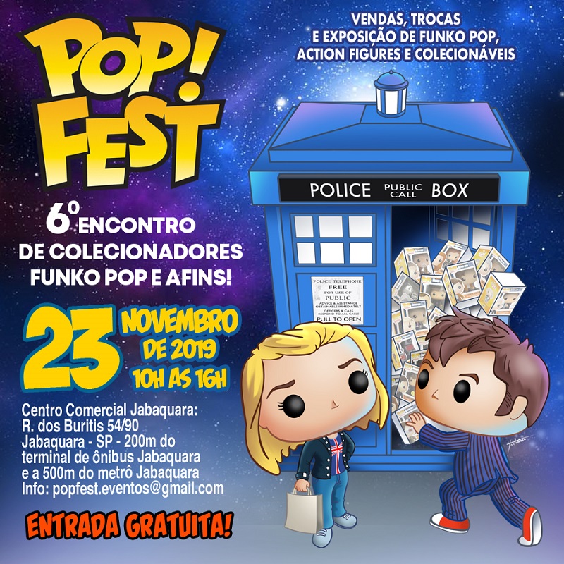 Pop! Fest – 6º Encontro de Colecionadores Funko Pop e Afins - Geek Ninja