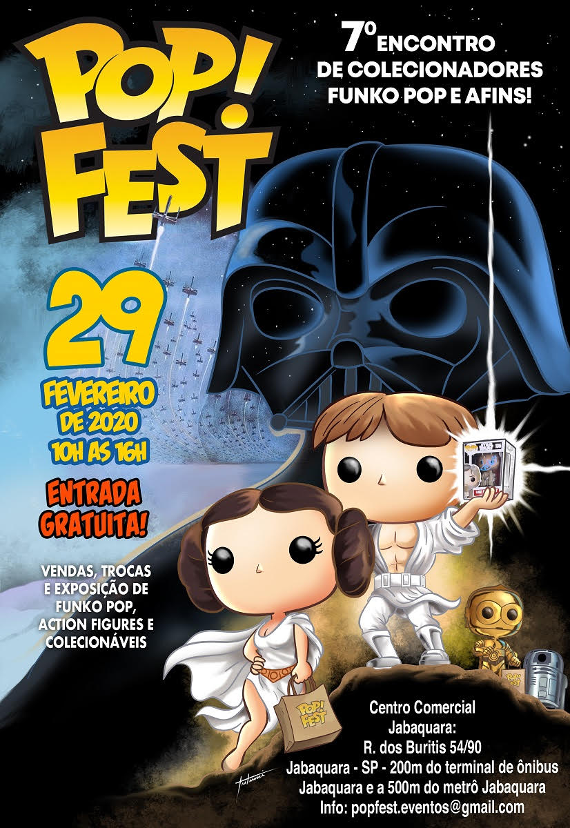 Pop! Fest - 7º Encontro de Colecionadores Funko Pop e Afins - Geek Ninja