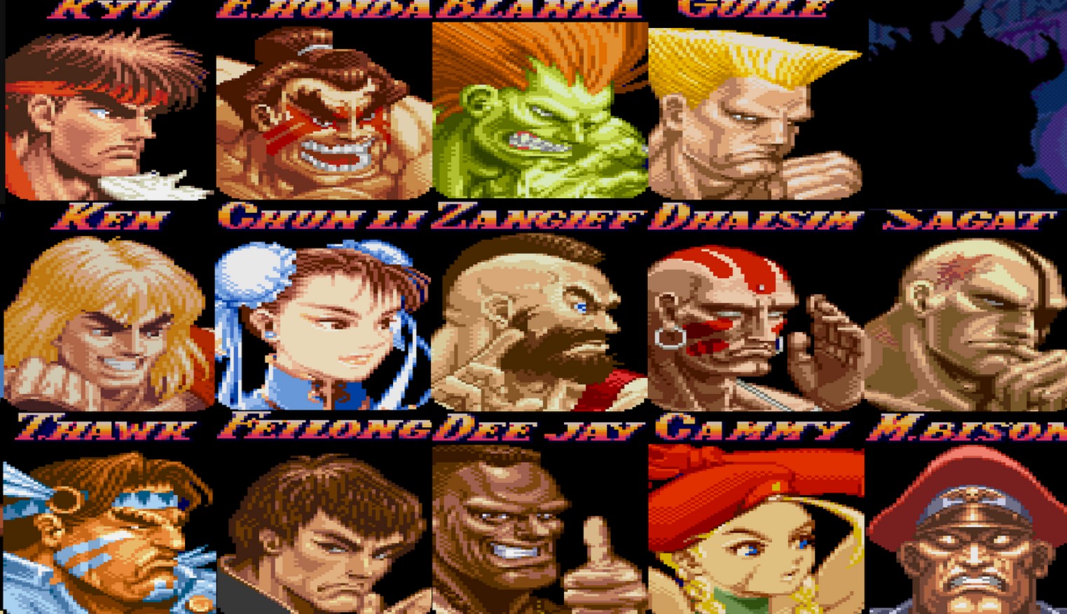 Street Fighter: Lista completa com todos os personagens