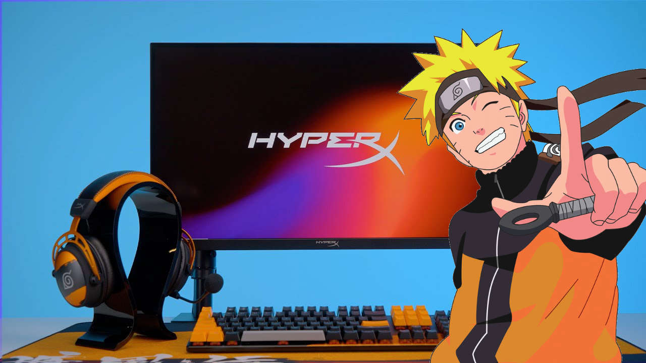 HyperX anuncia linha de produtos gamer inspirada no anime Naruto: Shippuden