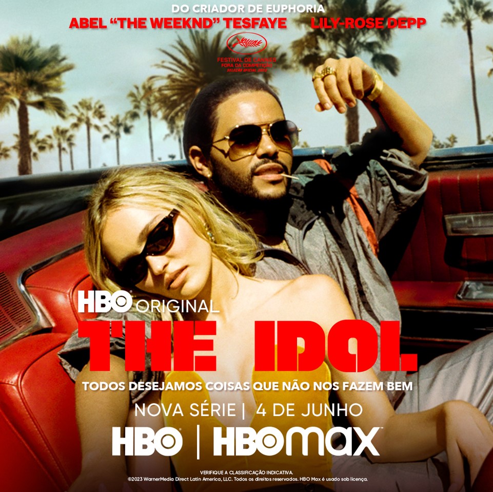 HBO Max revela o pôster oficial de 'The Idol' com The Weeknd
